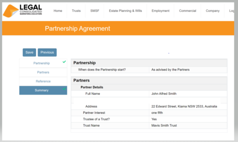 How to draft a Partnership Agreement to protect each partner