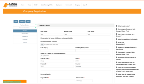 Fixing mistakes in a new company. ASIC Form 492 - Request for ...